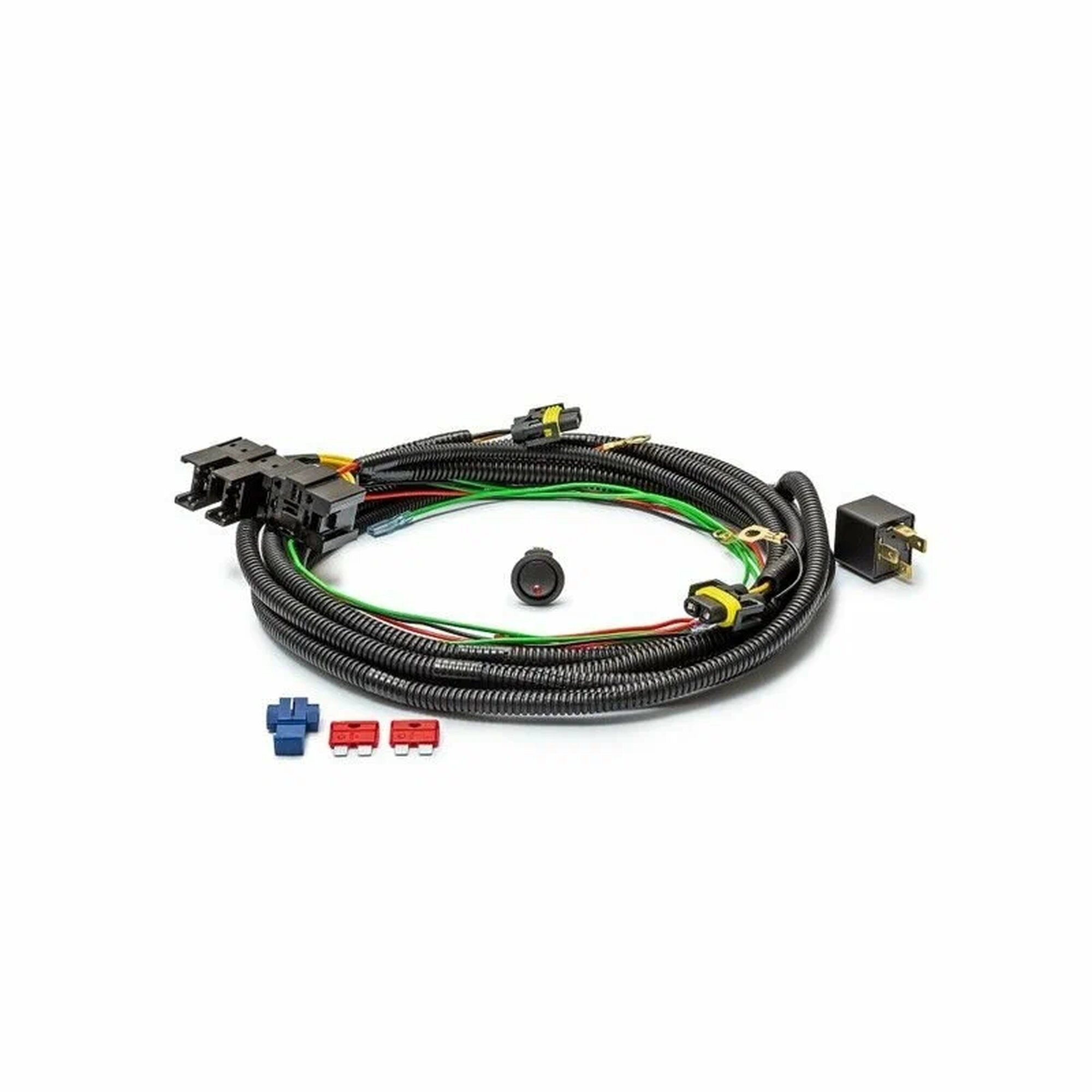 Комплект жгутов для подключения противотуманных фар CARGEN AX786 для а/м Lada Largus, Renault Logan, Duster