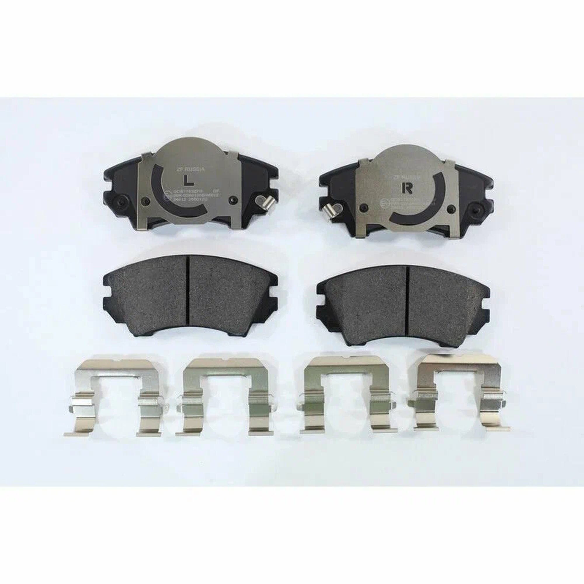 Колодки тормозные дисковые передние ZF Russia GDB1783ZFR для а/м VAUXHALL Zafira, OPEL Insignia