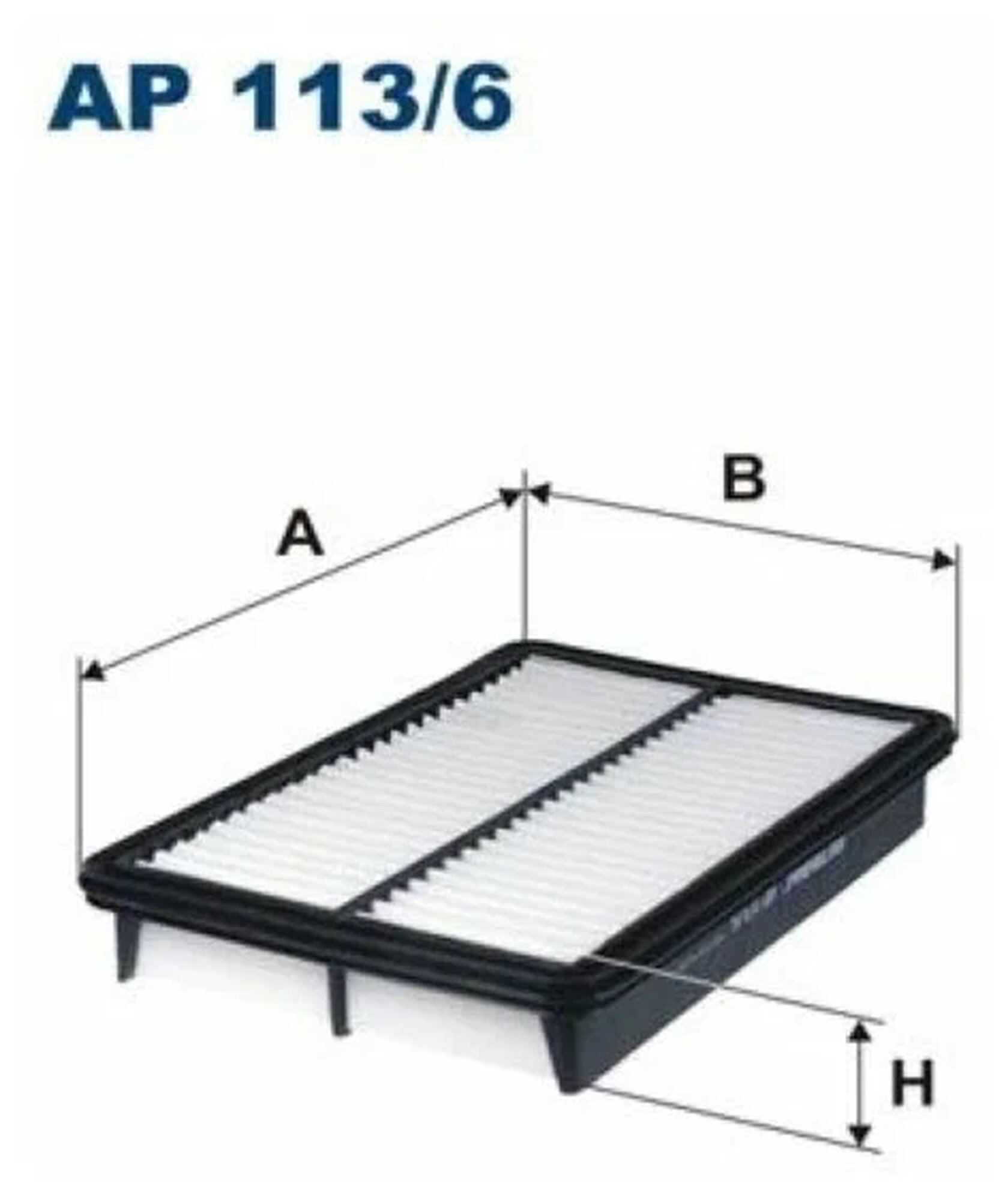 Фильтр воздушный FILTRON AP1136, для Mazda CX-5/6/3, бумажный, 1 шт