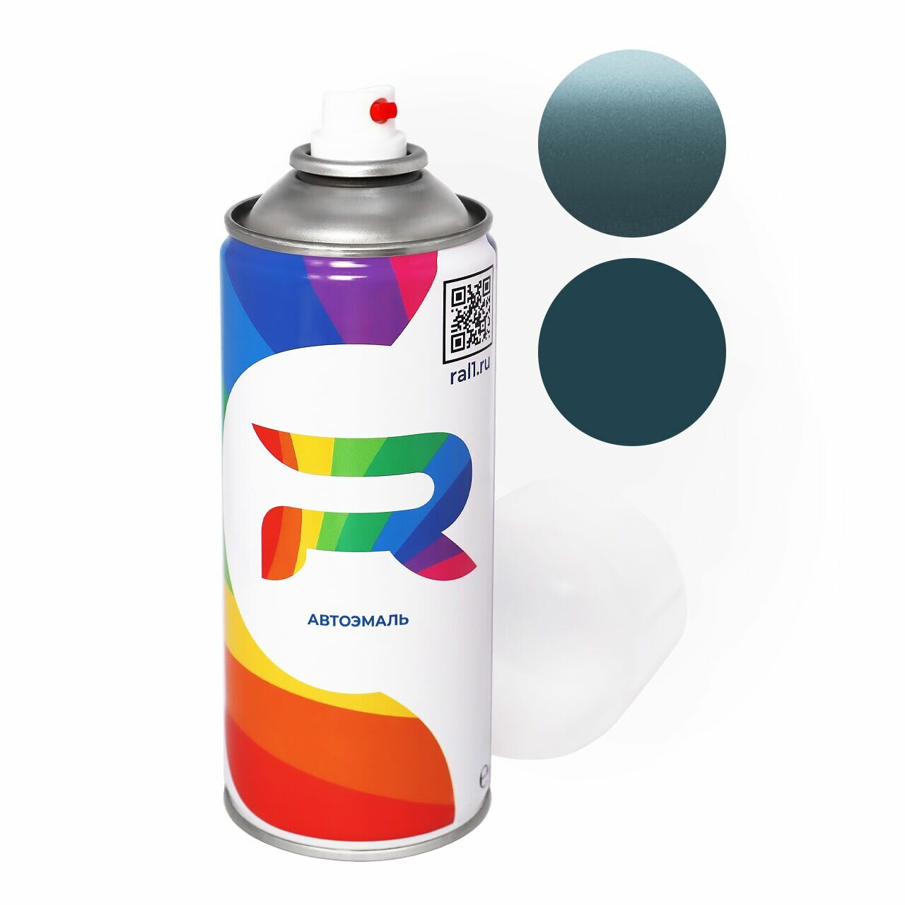 Автоэмаль аэрозольная Mitsubishi CMA10086, GZ, A86 - Greenish Silver (Базовая краска, Двухслойный металлик, Зелено-серый) баллон 520 мл.