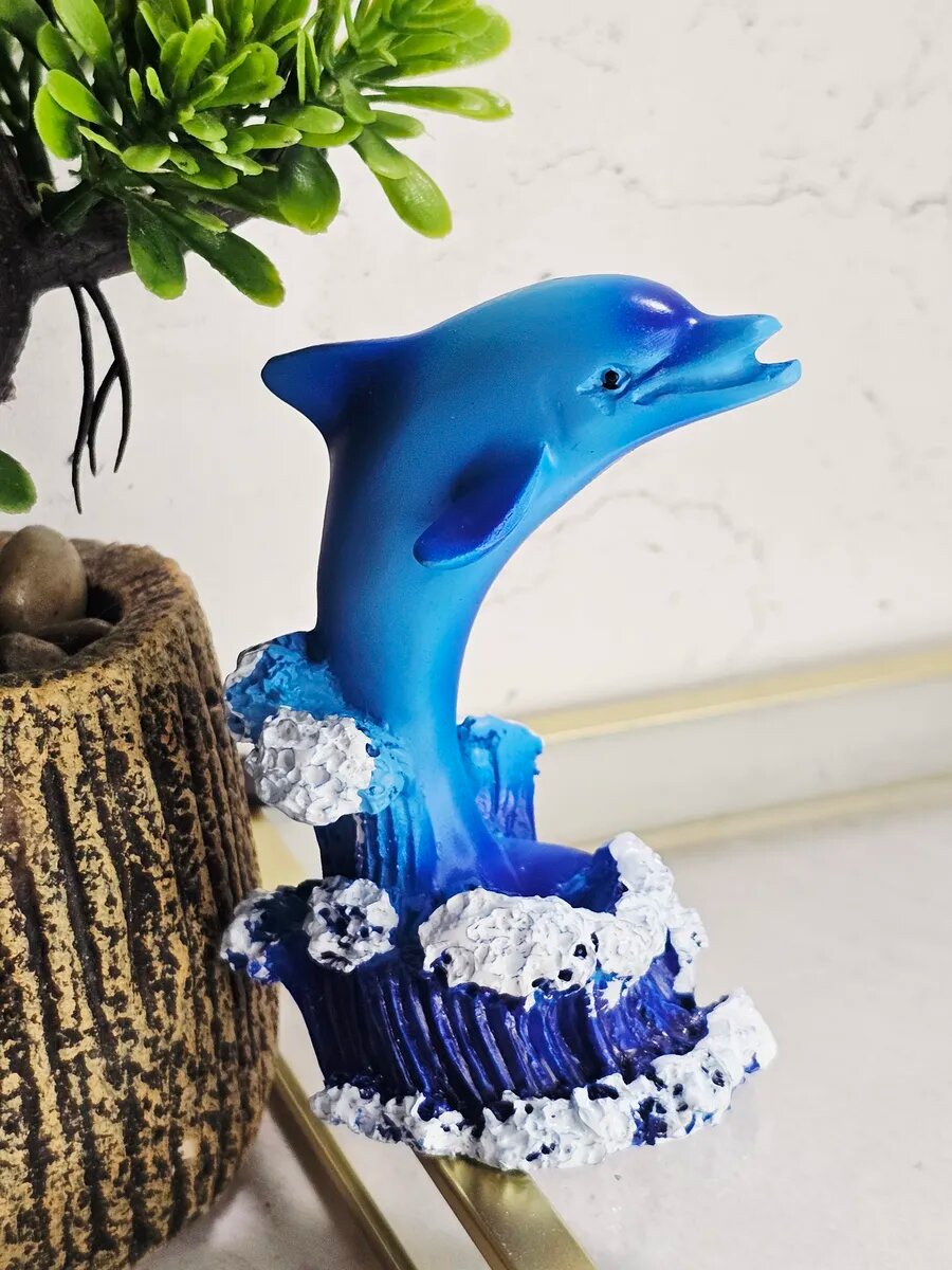 Статуэтка фигурка дельфин 8 см в интерьер