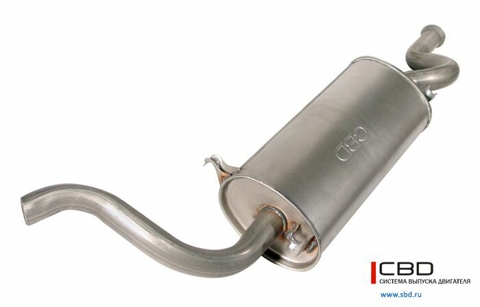 Глушитель основной 2113 2114 СВД г Санкт Петербург нерж