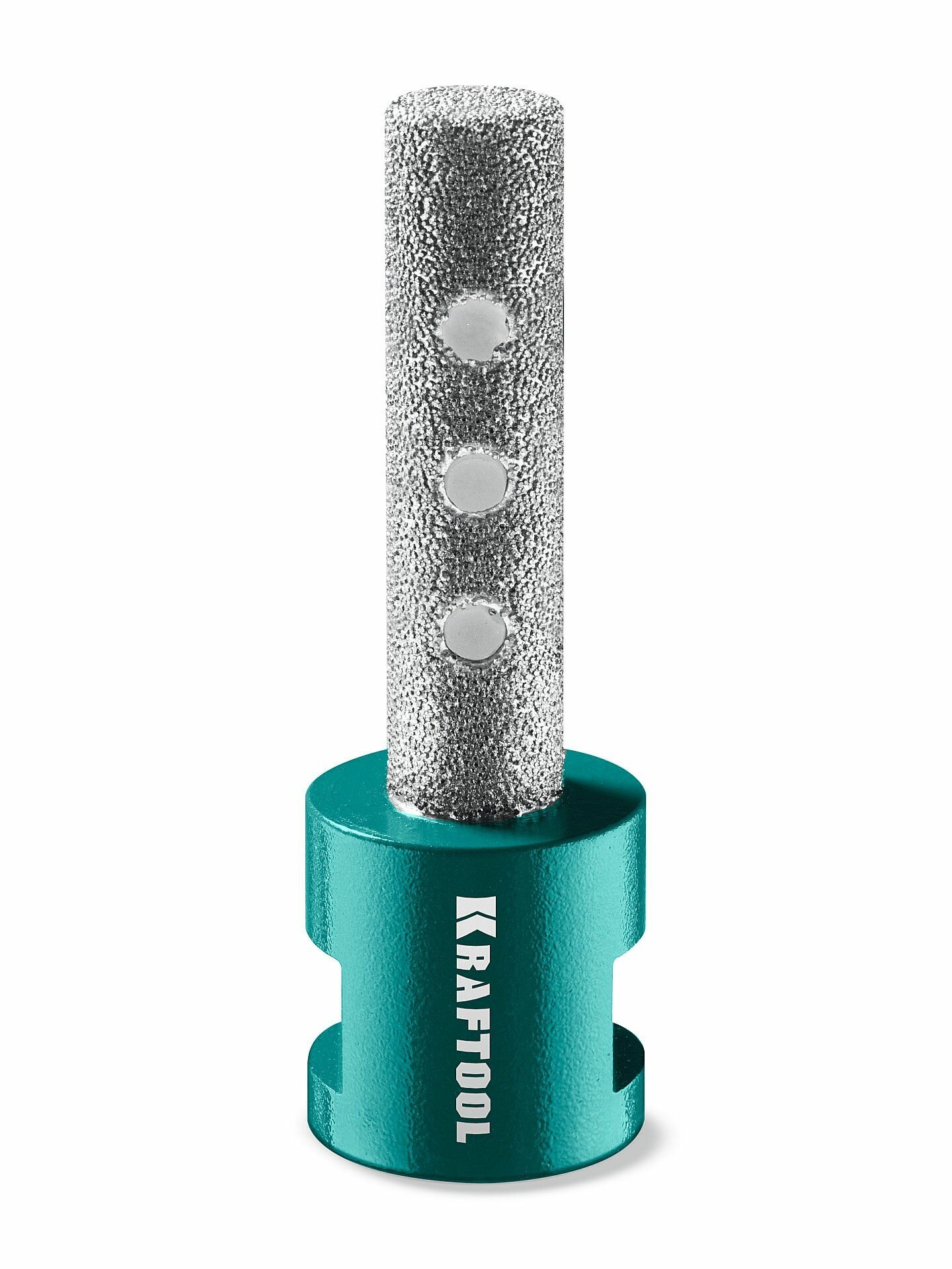 Вакуумная алмазная фреза пальчиковая, KRAFTOOL VS DIAMOND d 10 мм (М14, 50 мм)