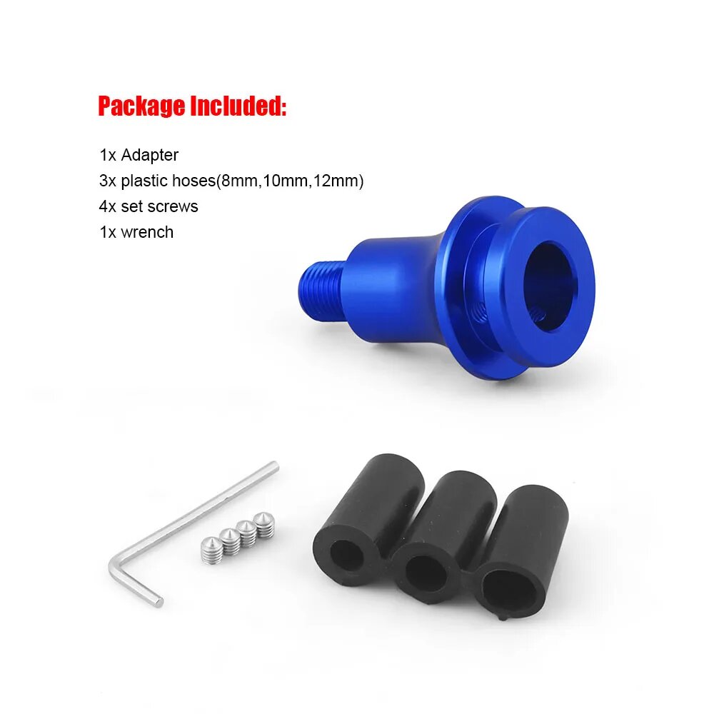 Универсальный автомобильный адаптер ручной ручки переключения передач для резьбы M12x1,25 из алюминиевого сплава