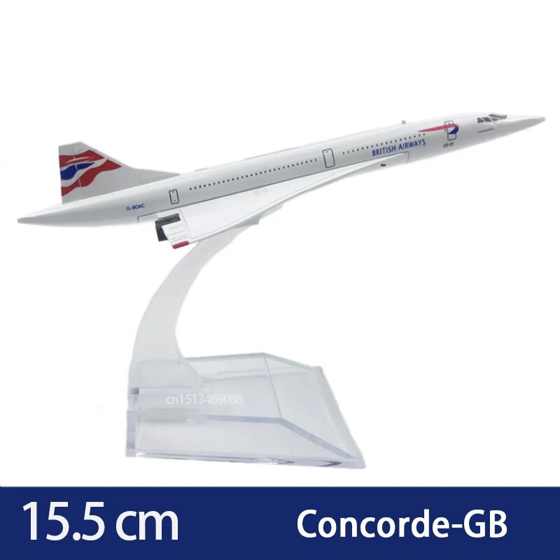 Металлическая модель самолета SOCOA ATR72 6 дюймов Белый, ConcordeGB