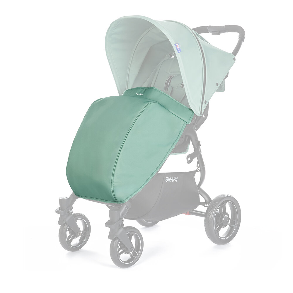 Накидка на ножки для коляски Valco Baby Snap Boot Cover, цвет Slate Blue / Flatt Matt (Бирюзовый)