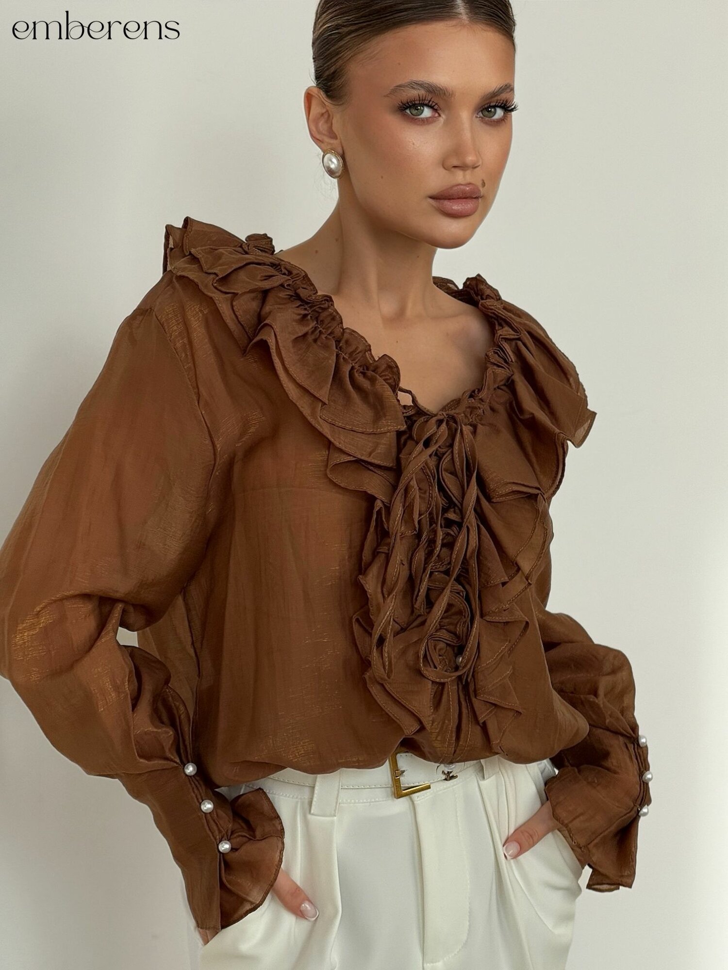 Блуза Осень-зима 2025