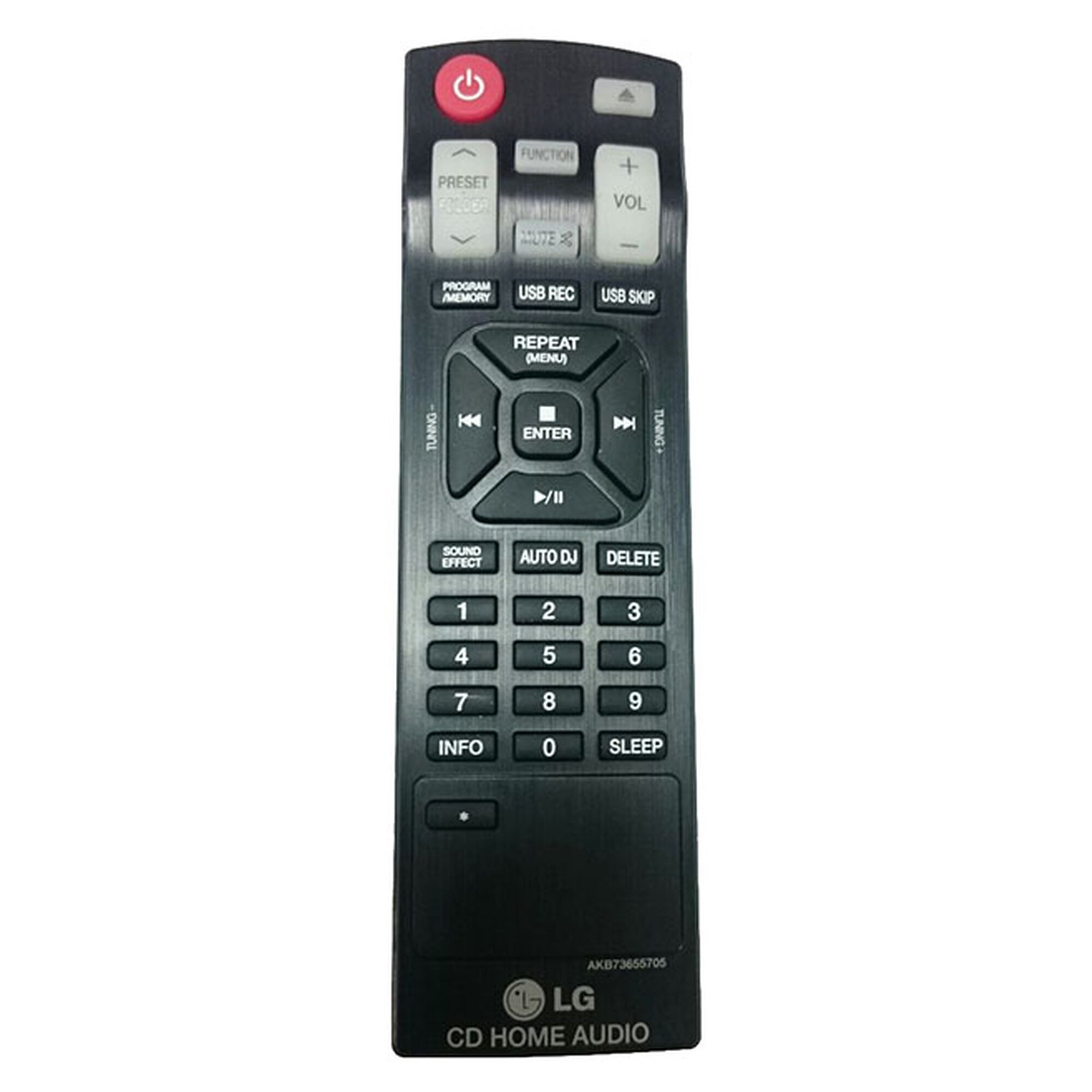 Пульт ДУ LG AKB73655705, для музыкального центра LG CM4330/CM4430/CM4530/CM4630