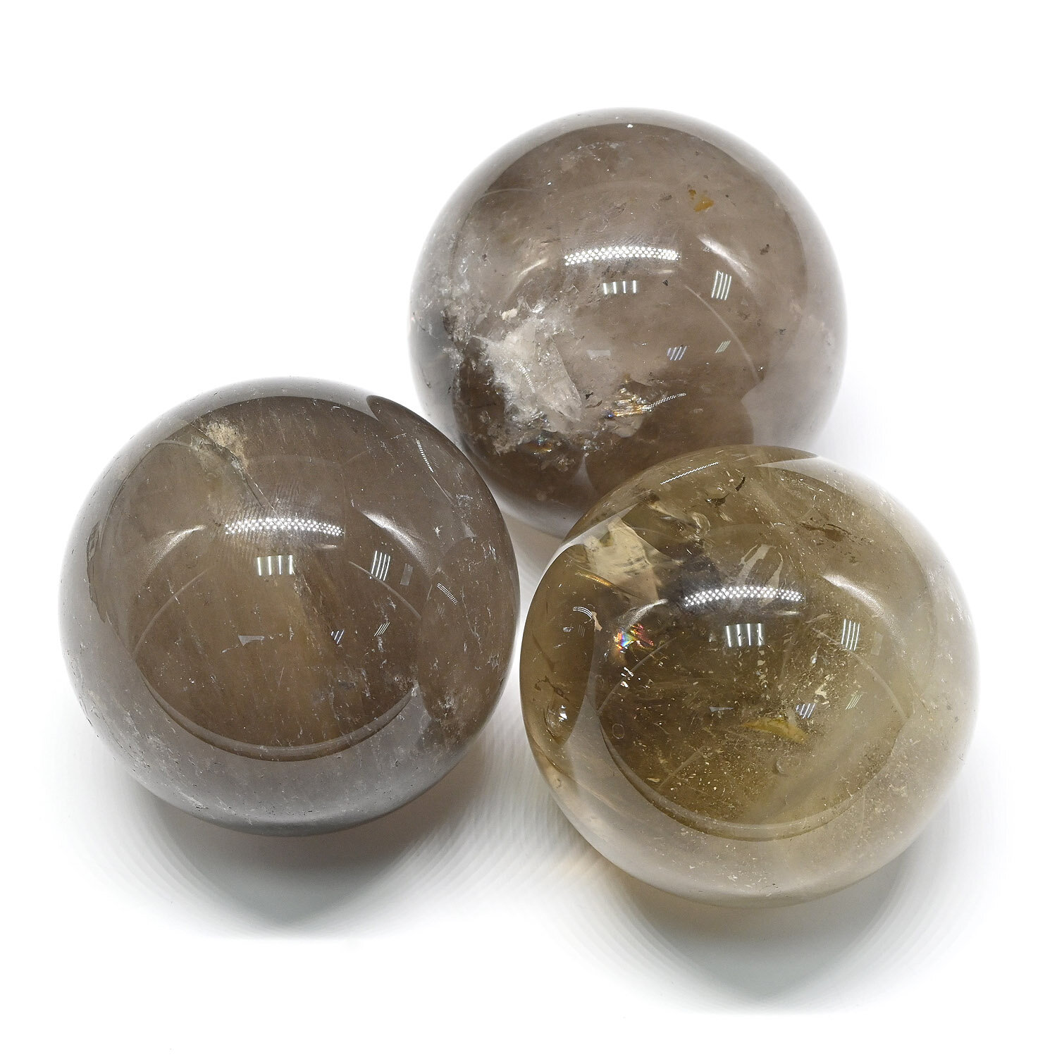 Шар из раухтопаза, диаметр 60мм .