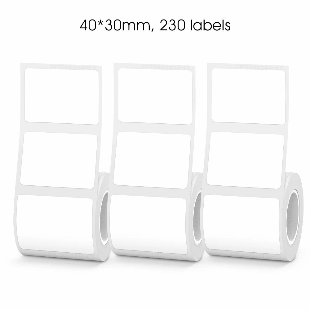 Портативный мини-принтер P50, термопринтер для этикеток без чернил, Bluetooth-принтер для наклеек, принтер для штрих-кодов и ценников.