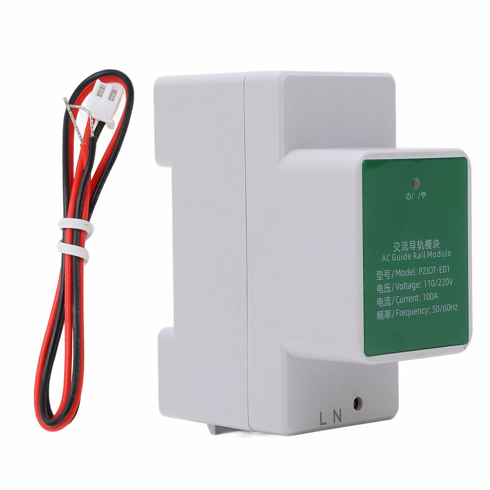 Peacefair Smart Energy Monitor Многофункциональный пульт дистанционного управления на DIN-рейку Wi-Fi счетчик потребления электроэнергии AC110/220V