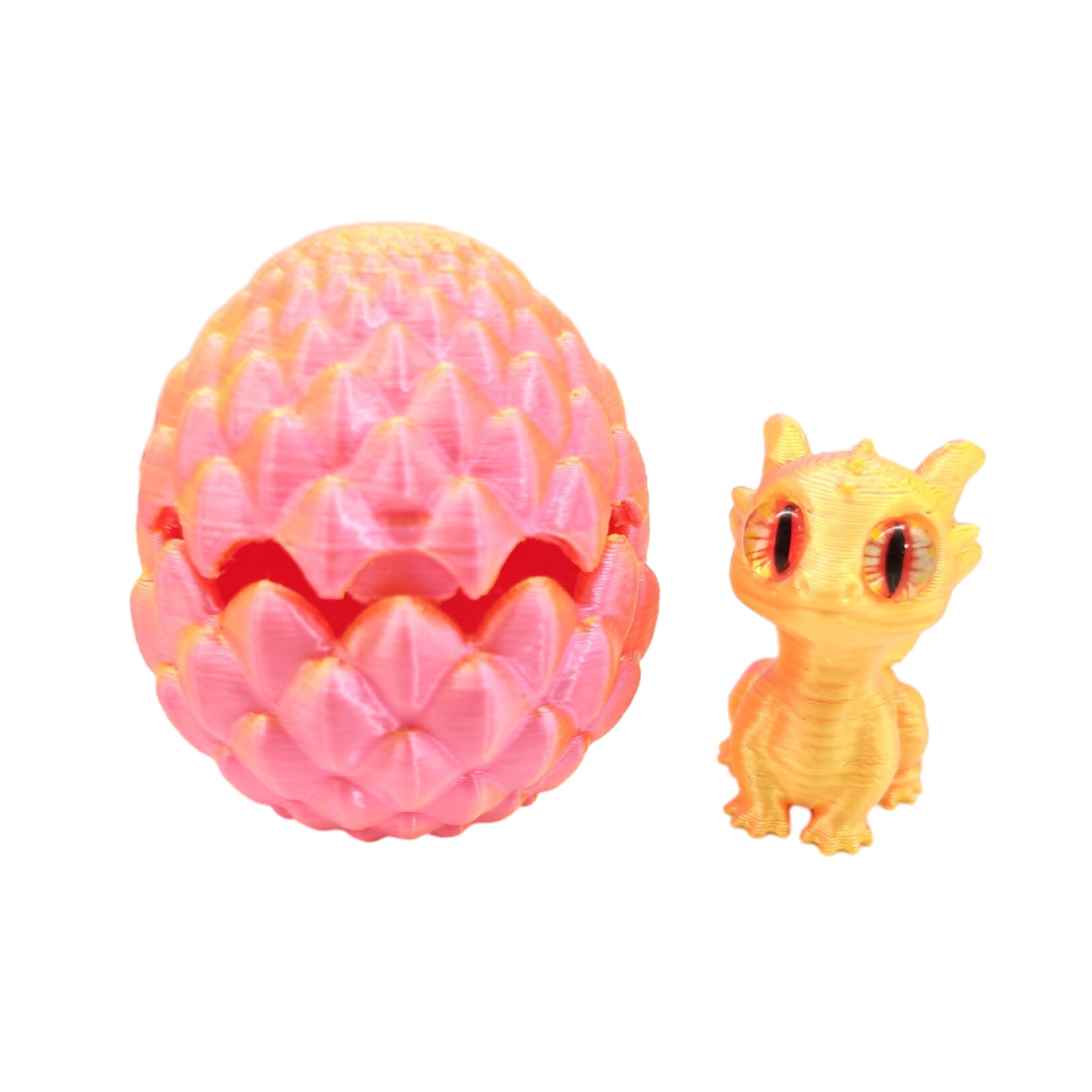 3D напечатанный орнамент с драконом