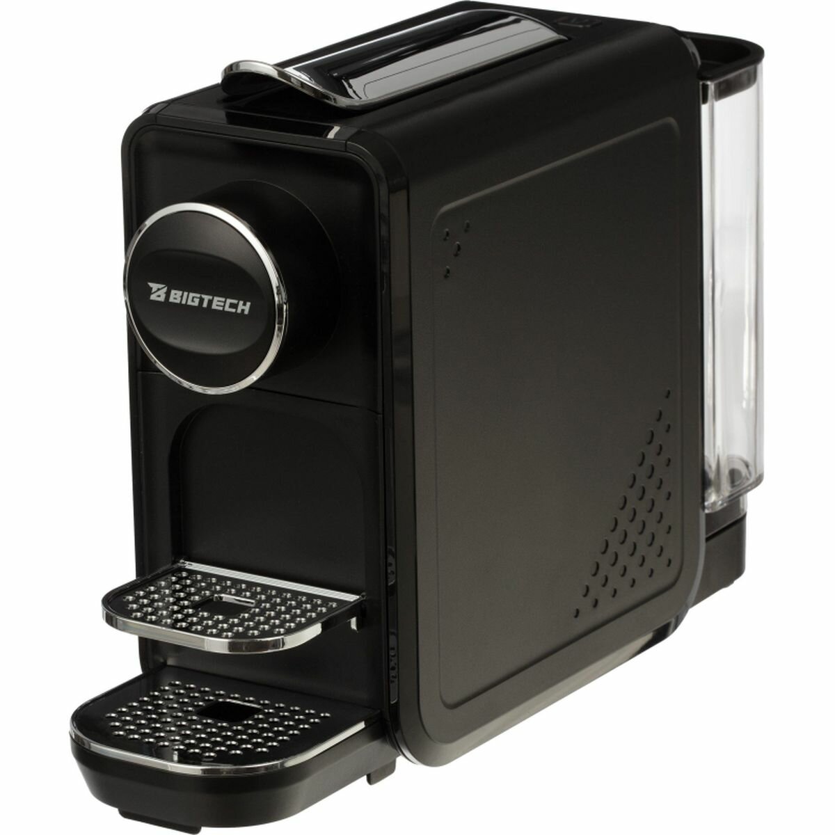 Кофемашина капсульная BigTech EСM303B, 0,7литра, 1400Вт, черная (2008957)