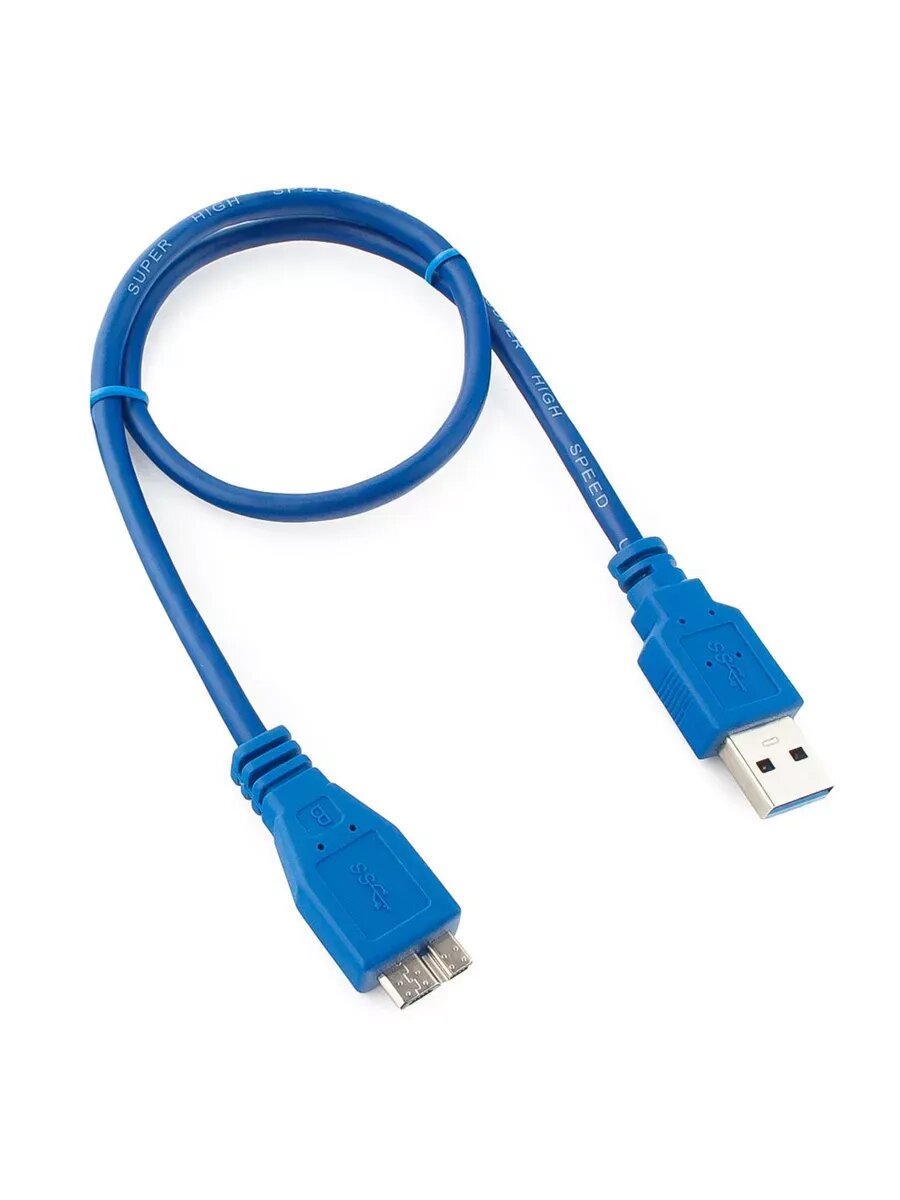 Кабель Micro USB 3.0 CCP-mUSB3-AMBM-0.5M, 0.5 метра