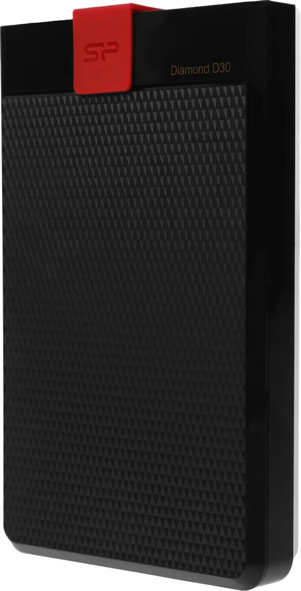 Внешний диск HDD Silicon Power Diamond D30, 5ТБ, черный [sp050tbphdd3ls3k]