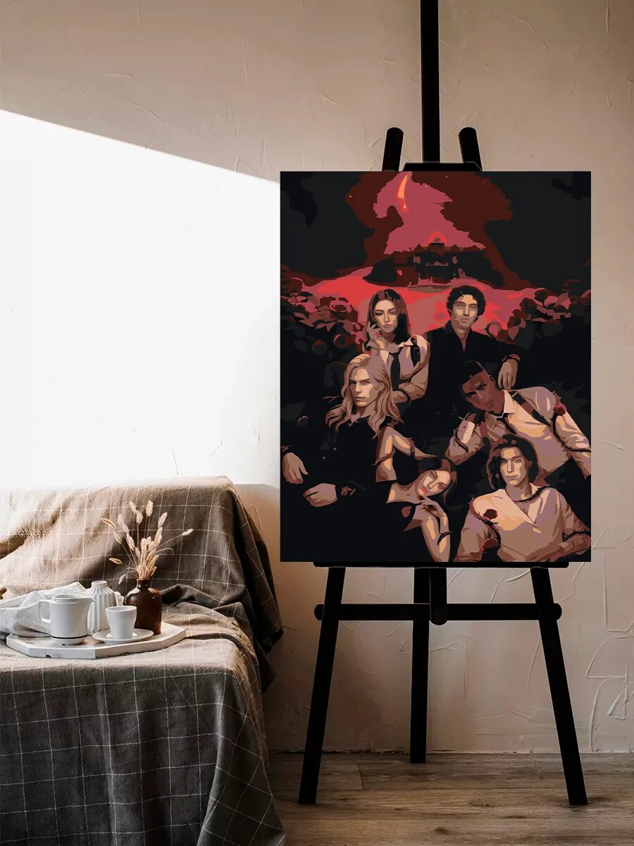 Картина по номерам Разбитое Сердце Астреи Клуб Романтики