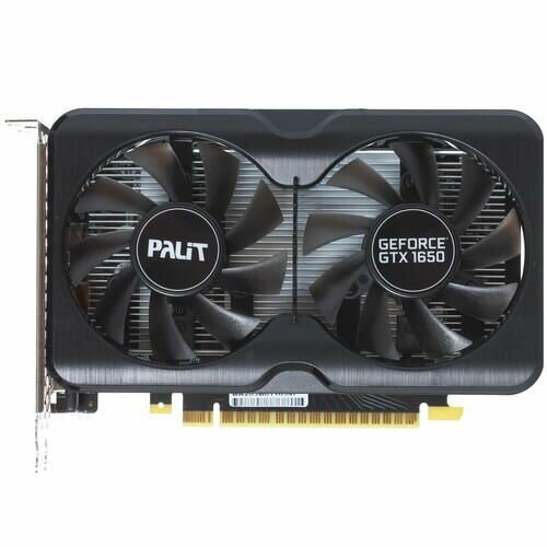 Видеокарта Palit GeForce GTX 1650 Gaming Pro OC (NE61650S1BG1-1175A) - PCI-E 3.0, 4 ГБ, GDDR6, 128 бит, DisplayPort x2, HDMI, GPU 1410 МГц