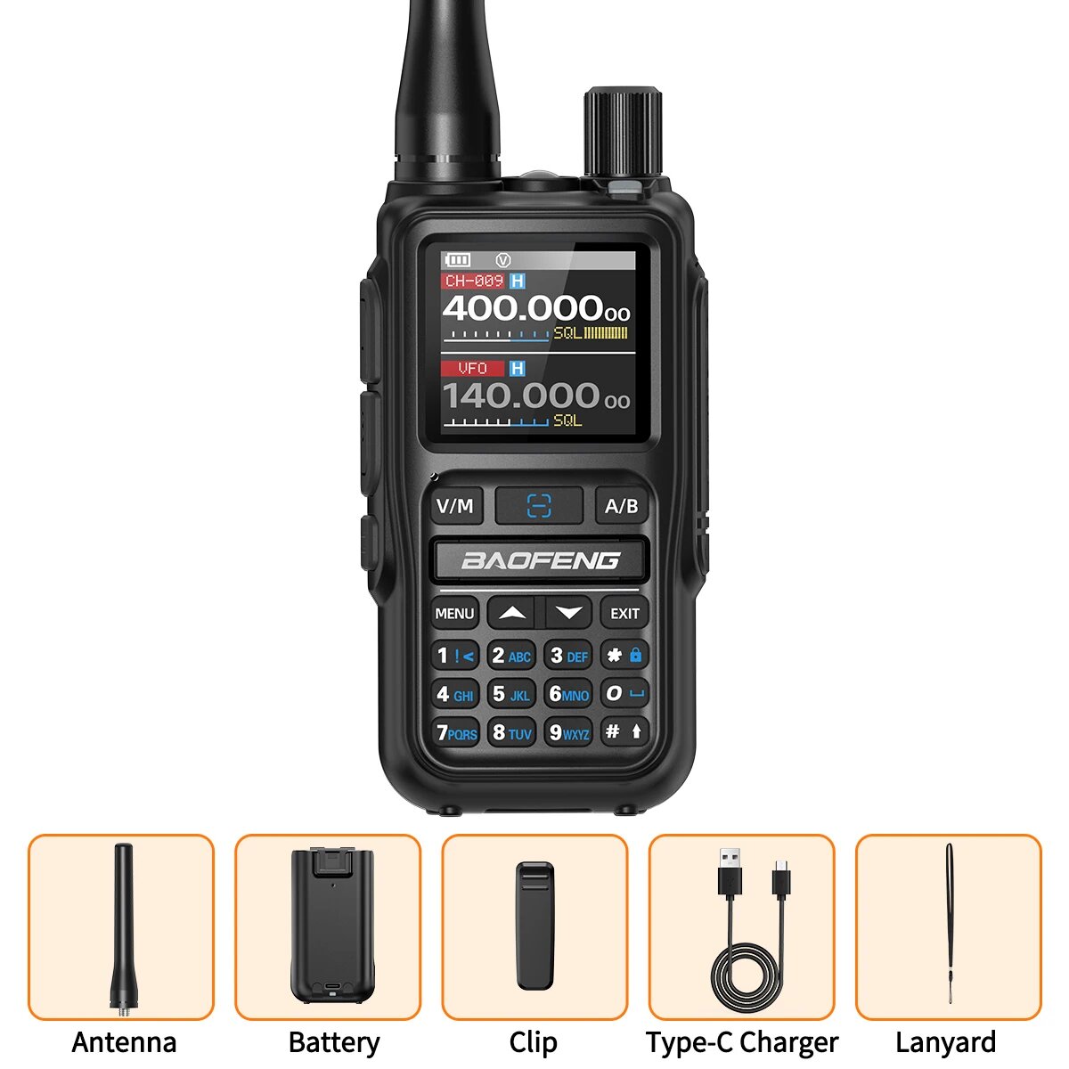 Портативная рация BAOFENG UV-5R Bluetooth