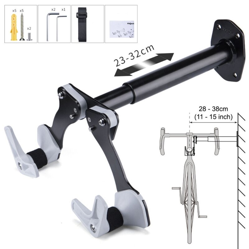 Настенное крепление, держатель для велосипедного крючка, стеллаж хранения, горизонтальный регулируемый велосипед спортивной езды, в помещении, подвал