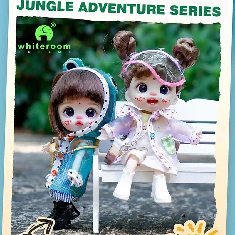 Кукла whiteroom 13 см, Rainforest, 2 шт, без коробки