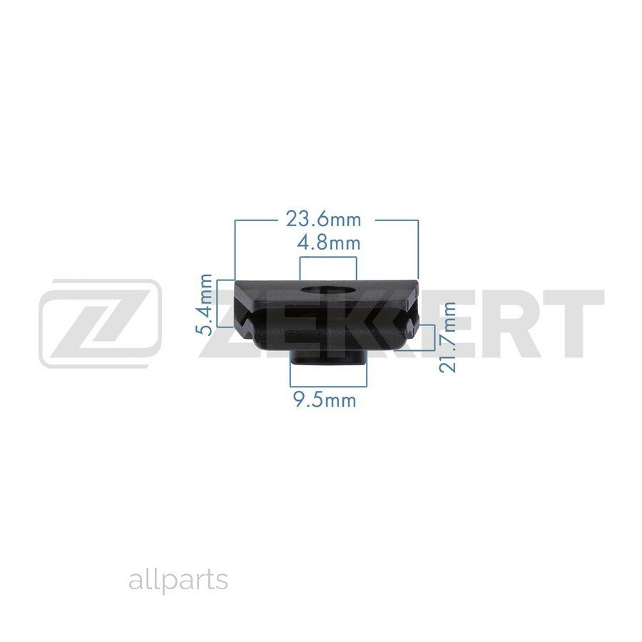 ZEKKERT BE-3985 Клипса крепёжная Great Wall (миним. кол-во заказа 10 шт)