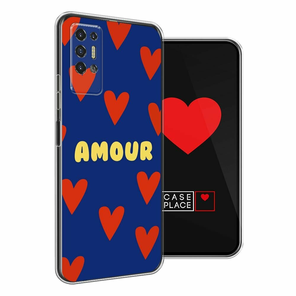 Чехол на Tecno Pova 2 / Текно Пова 2 с принтом "Amour art - 14 февраля" — фото 1
