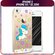 Чехол на Apple iPhone 5/5S/SE / Айфон 5/5S/SE с принтом Голубая единорожка, проз...