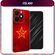 Силиконовый чехол на Itel A50 / Ител А50 с принтом "Красное знамя"