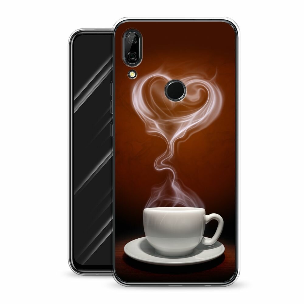 Чехол на Huawei P Smart Z/Honor 9X / Хуавей P Smart Z /Хонор 9Х с принтом Кофейная любовь — фото 1