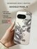 Чехол на Google Pixel 9 / Гугл Пиксель 9 с принтом "Два китайских дракона", проз...