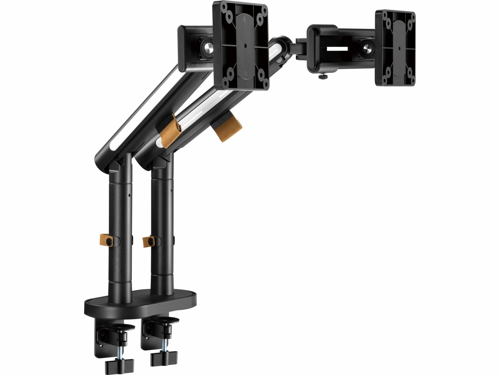 Кронштейн для мониторов Ultramounts UM727B черный 17"-32" макс.9кг крепление к столешнице поворот и наклон