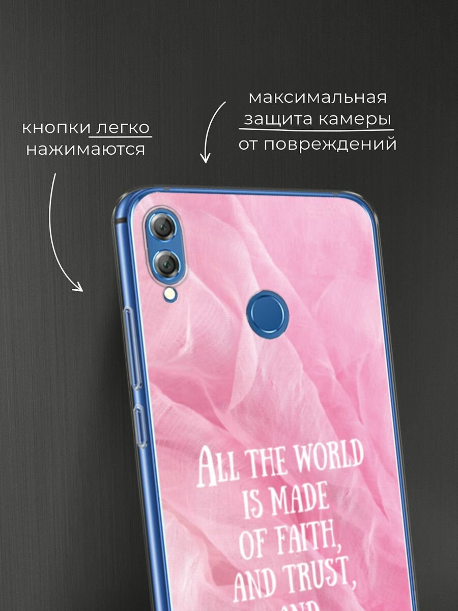 Чехол на Honor 8X / Хонор 8Х с принтом "Pixie dust - 8 марта" — фото 1