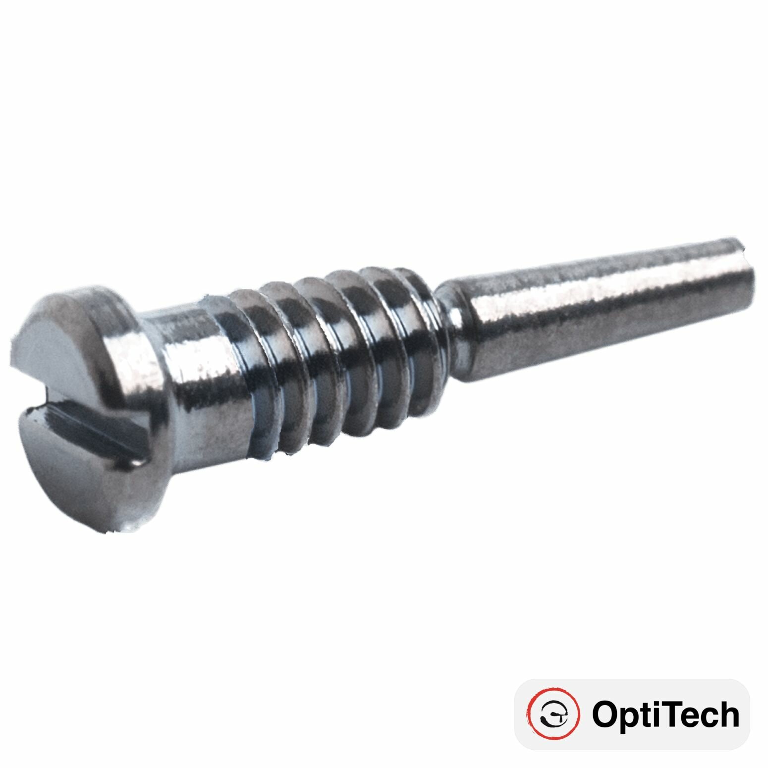 Bинт для очков M1.5x3.5x2.0, с обламывающимся концом без уплотнителя, серебристый