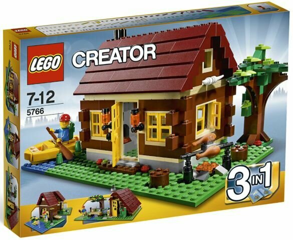 Конструктор LEGO Creator 5766 Log Cabin (Летний домик) 2011 год