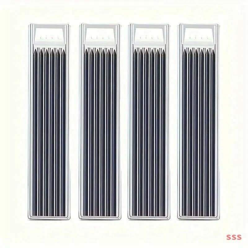 Грифель для карандаша 2.8 мм, твердость: 2B (2 Мягкий), 24 шт.