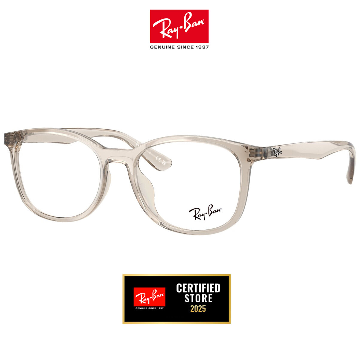 Ray-Ban 7093D 8271 size 54mm оправа для очков