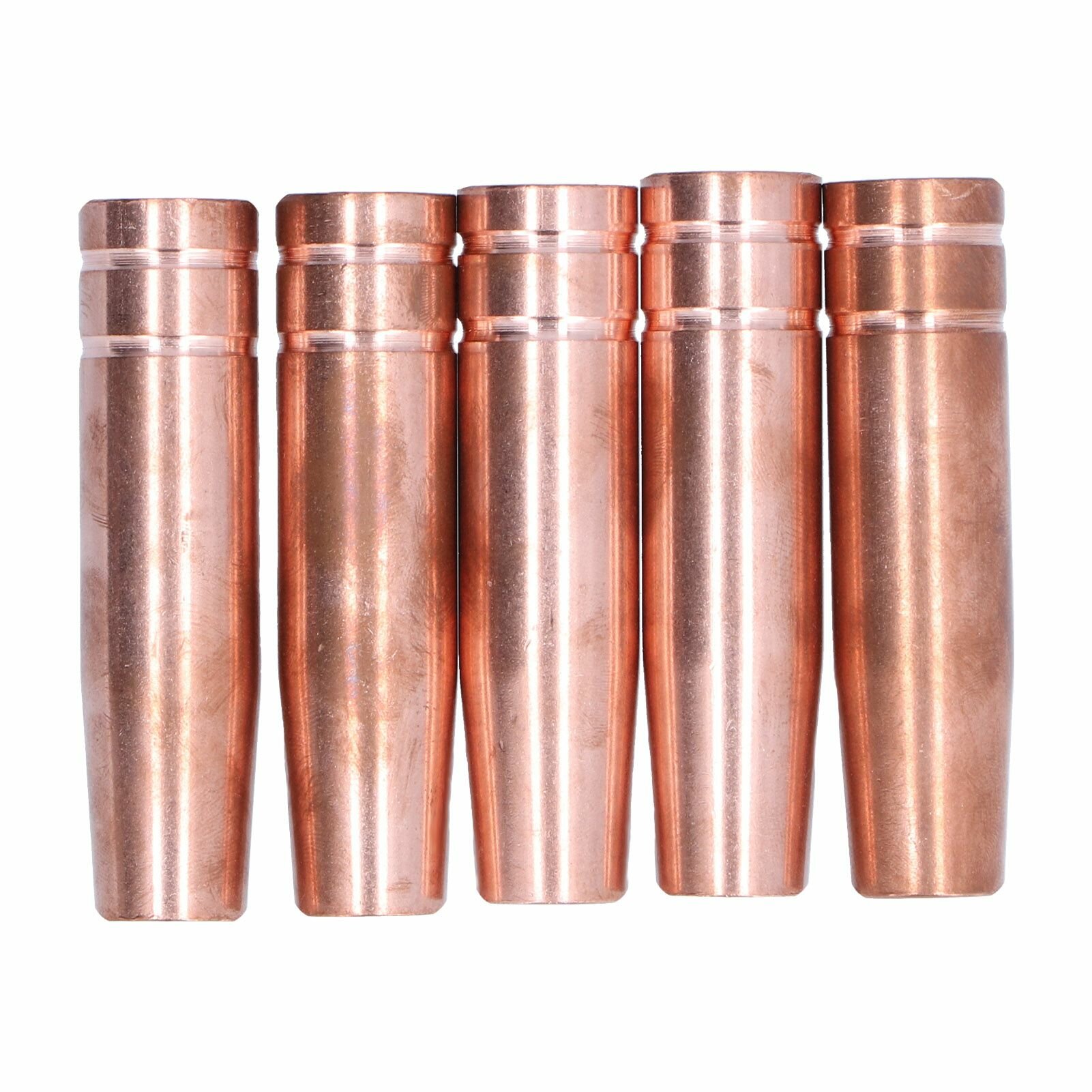 5 шт, защитные насадки, медный газовый сварочный пистолет, защитный рукав, комплект держателей контактных наконечников для горелки