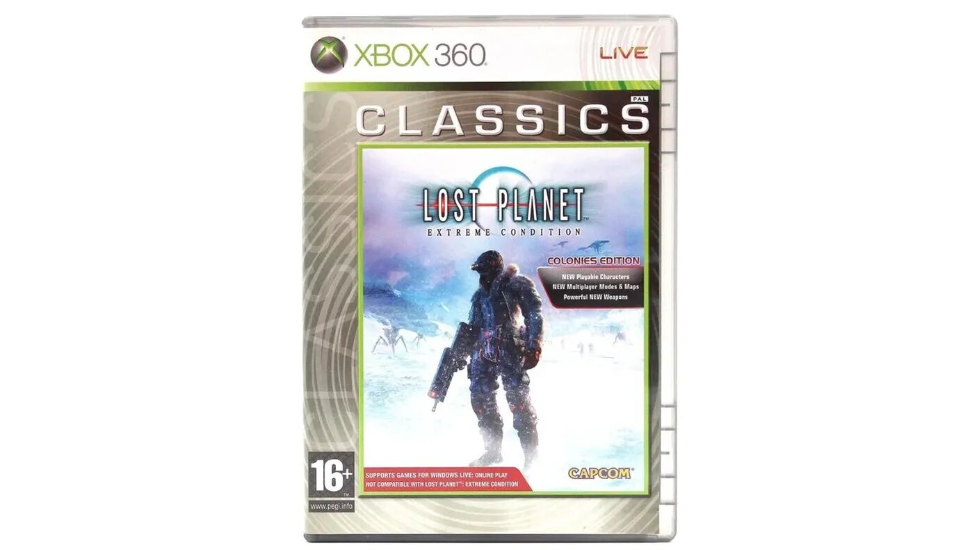 Диск с игрой Lost Planet Colonies для X-Box 360 прошивка LT 3.0 (русские субтитры)