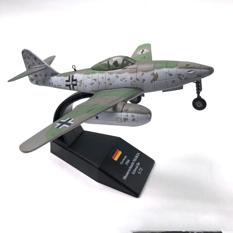 Металлическая модель самолета JASON TUTU Messerschmitt Me-262 1/72