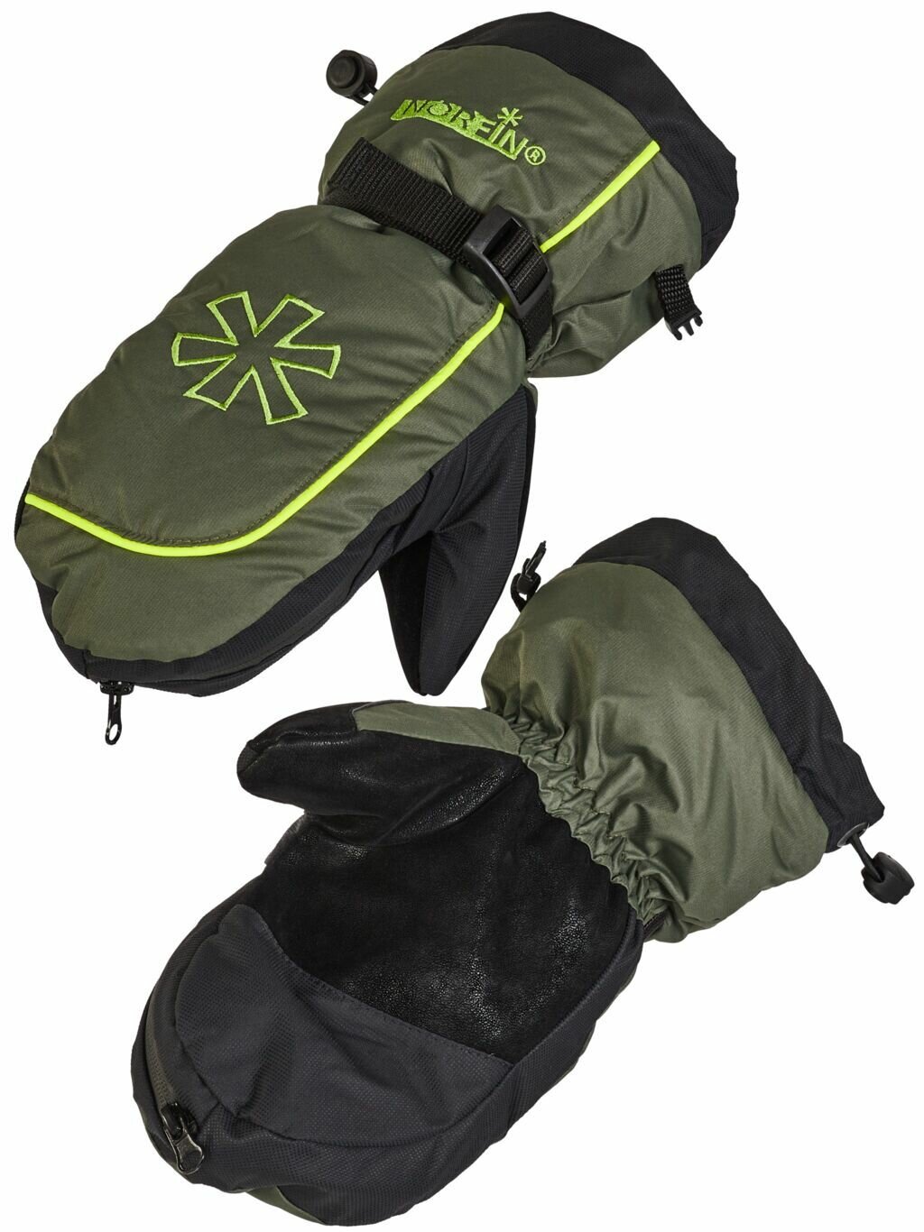 Варежки для рыбалки Norfin COMFORT ZIP