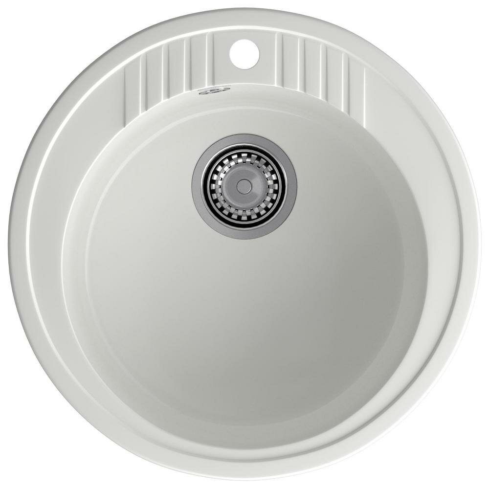 Кухонная мойка GranFest RONDO 520, иней