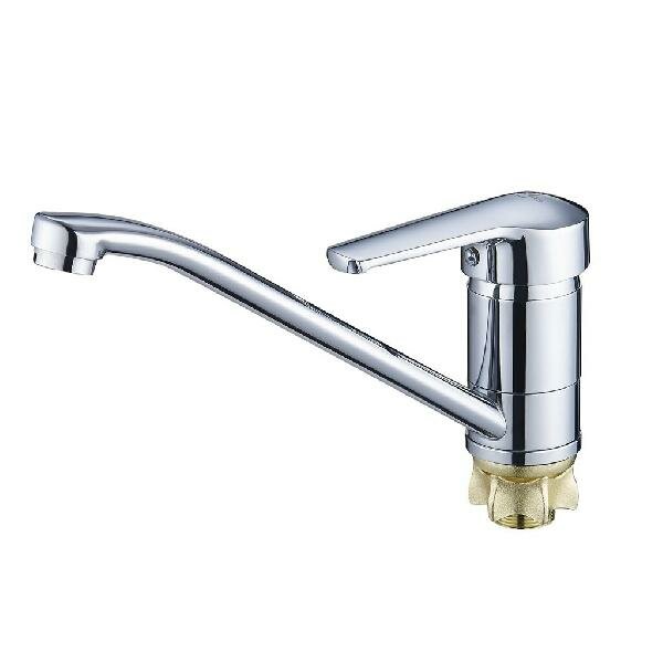 Смеситель для кухни (мойки) G.LAUF SIT4-A182 SOLONЕ (D40; на гайке, излив 250мм)