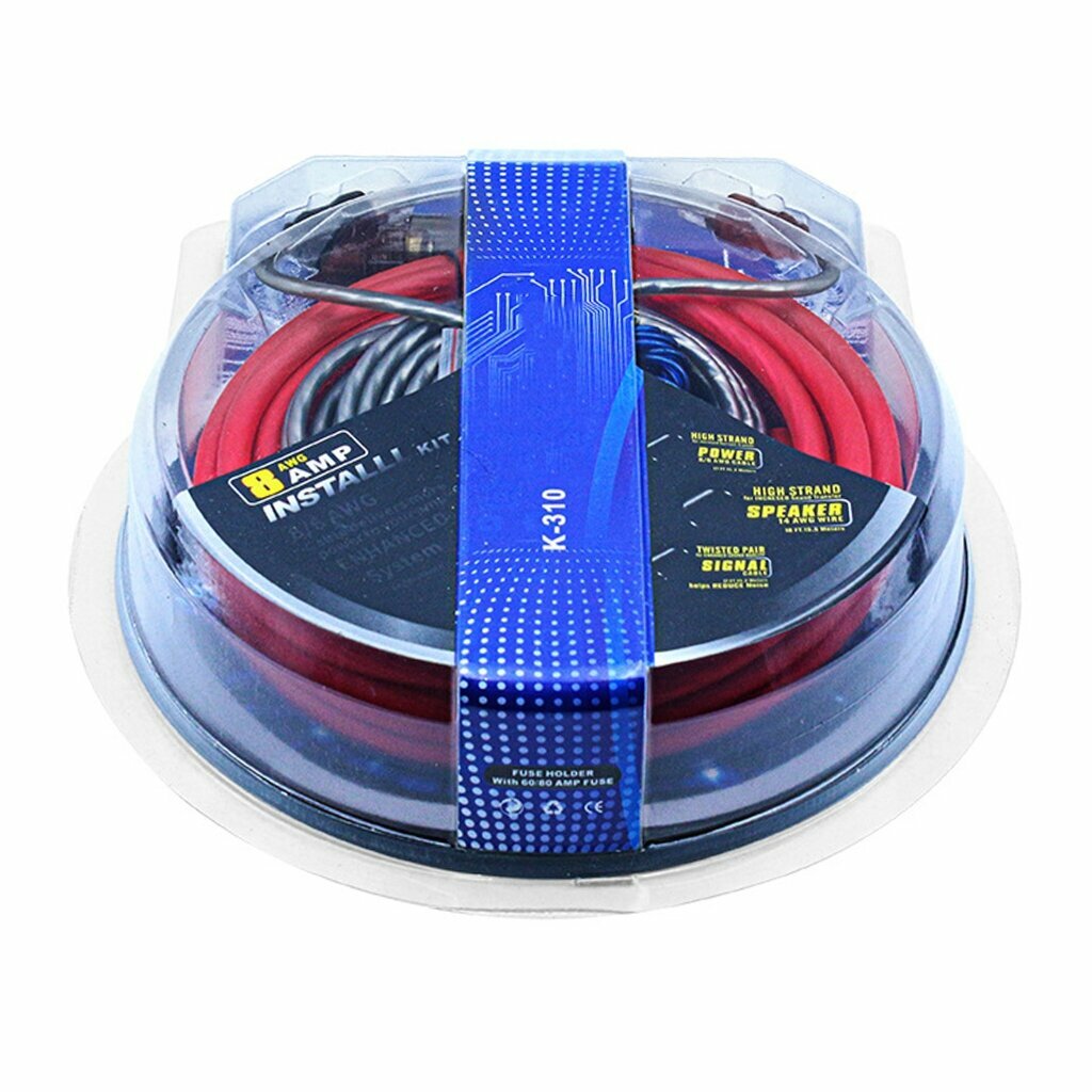 Проводка усилителя сабвуфера, Держатель предохранителей, Комплект аудиосистем для кабельной дороги, Колонки для кабельной дороги