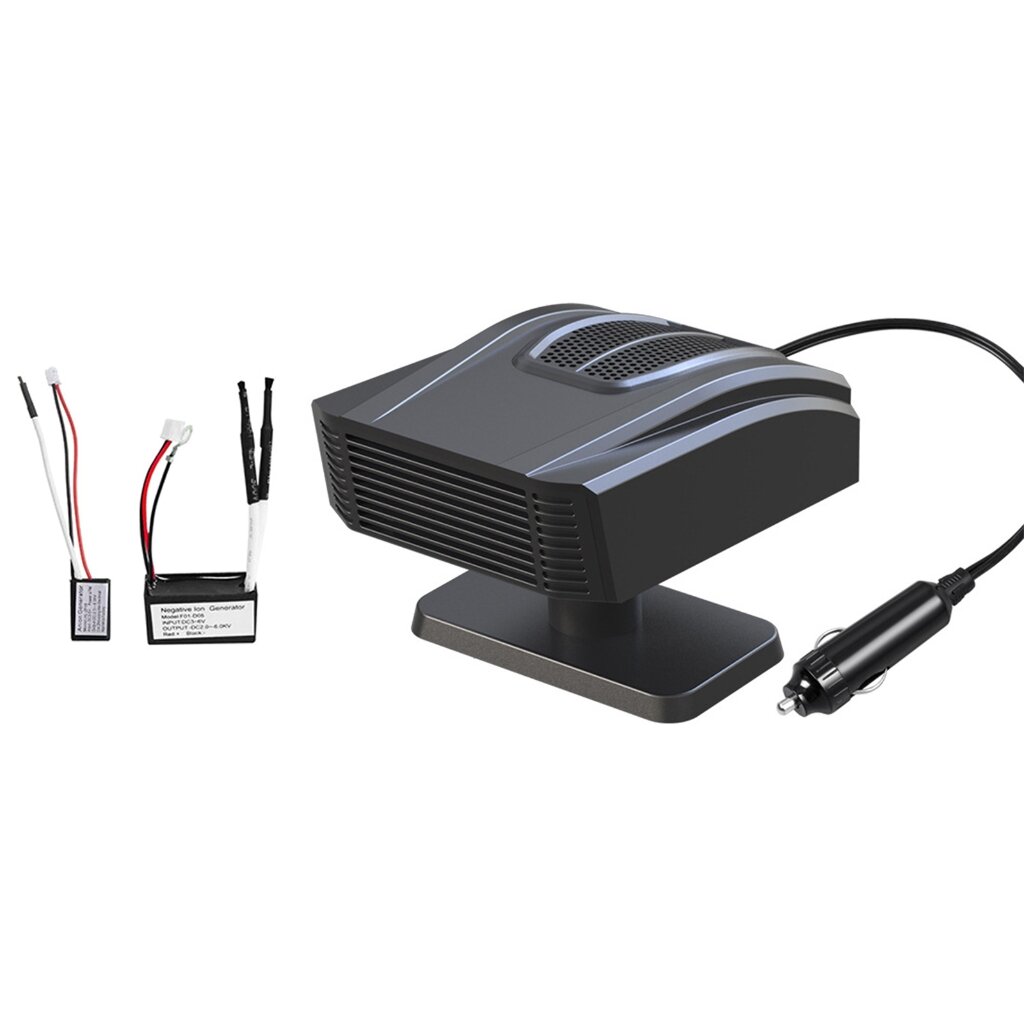 2-ступенчатая регулируемая Нагревательная сушилка Автомобильный обогреватель Самоклеящийся автомобильный Демистор-размораживатель