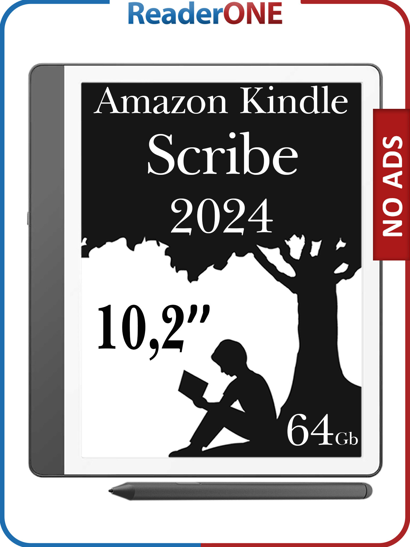 Электронная книга Amazon Kindle Scribe 64Gb, 10,2", 2024, Tungsten
