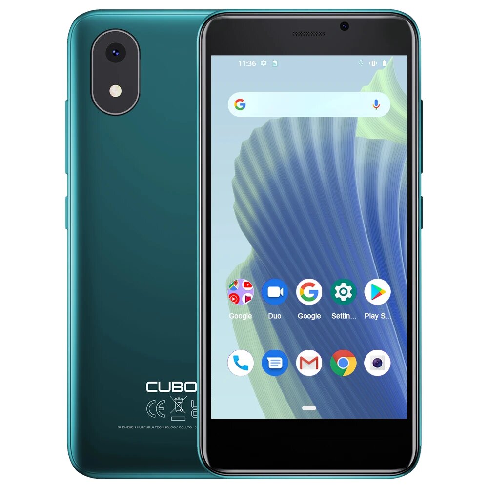 Cubot J20, 4-дюймовый мини-смартфон, 16 ГБ ПЗУ, две SIM-карты, 4G, мобильный телефон, Android, 2350 мА·ч