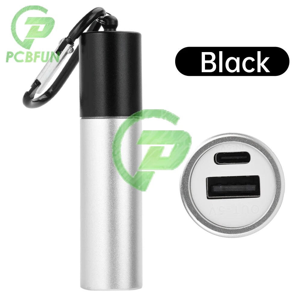 Power Bank Case 18650/21700 Black