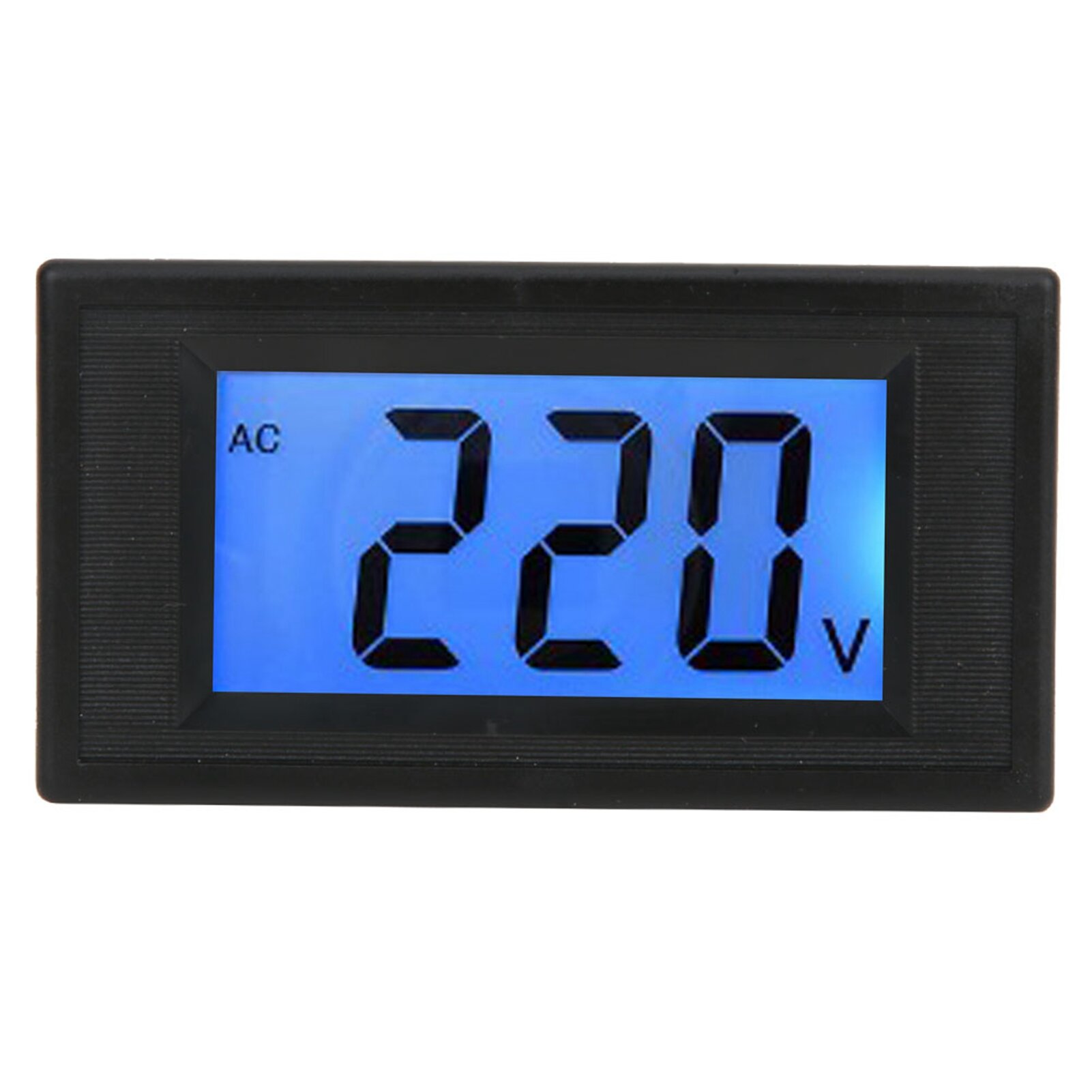 YB5135D LCD Two-Wire Digital Display Voltmeter AC Voltage Tester Meter Panel Measuring Range AC80-500V