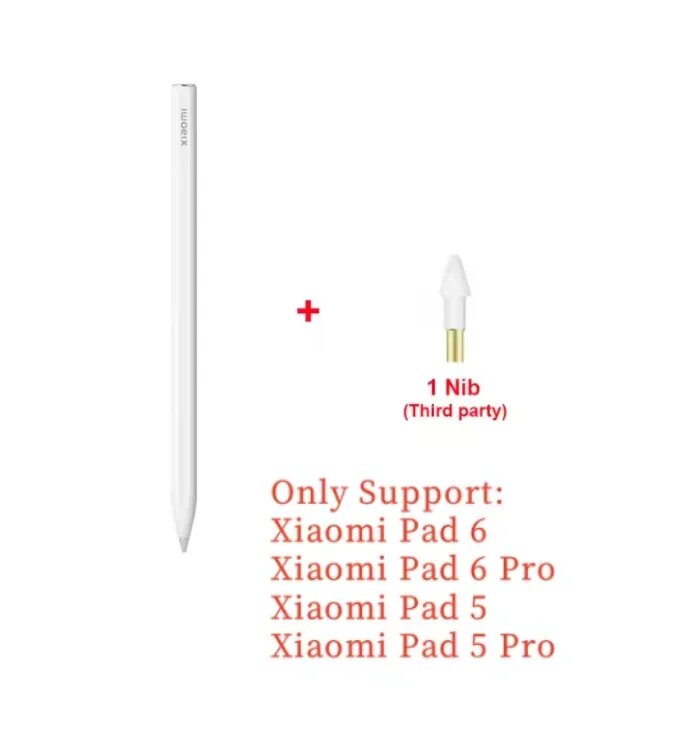 Xiaomi Smart Pen 2 для Xiaomi Pad 5/5 Pro/6/6 Pro add nib