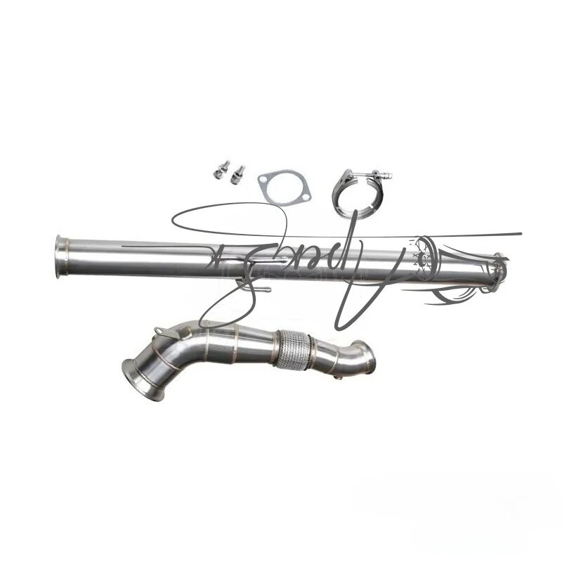 Выхлопная труба для Toyota Yaris GR 2020, водосточная труба со средней трубой